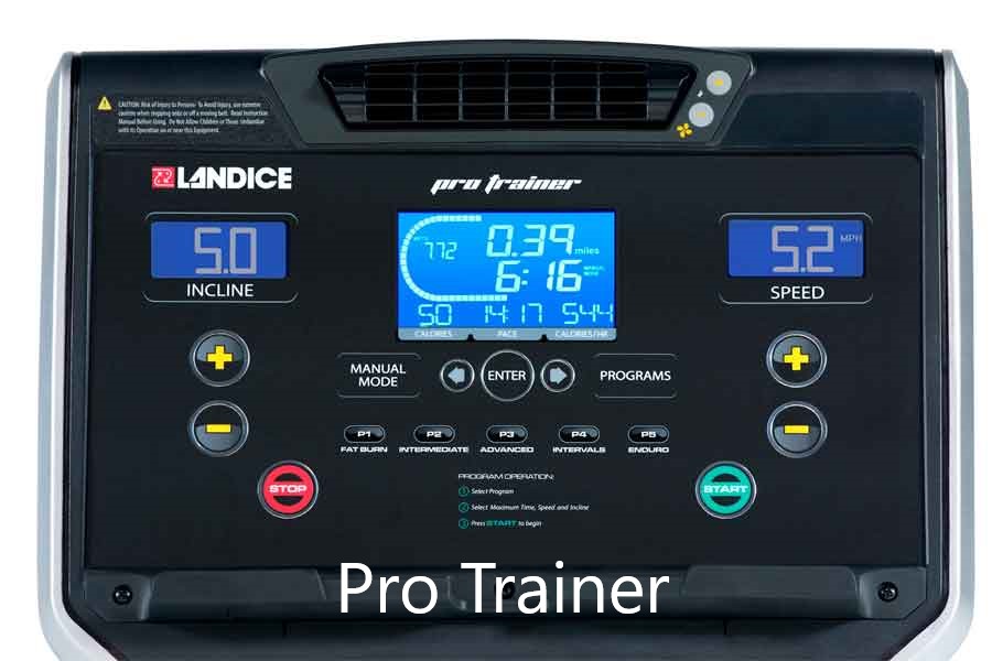 Landice L8 Treadmill W/ Console Option – Back In Action